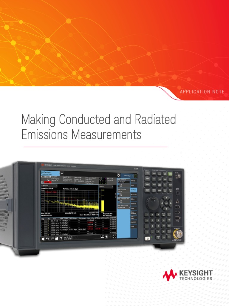 Making Conducted and Radiated Emissions Measurements PDF | PDF ...