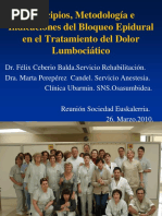Síndrome de Espalda Fallida: Diagnóstico y Tratamiento | PDF | Dolor ...
