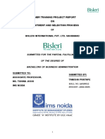 BBA Final Year 6th Sem Project Report. | PDF | Working Capital | Banks