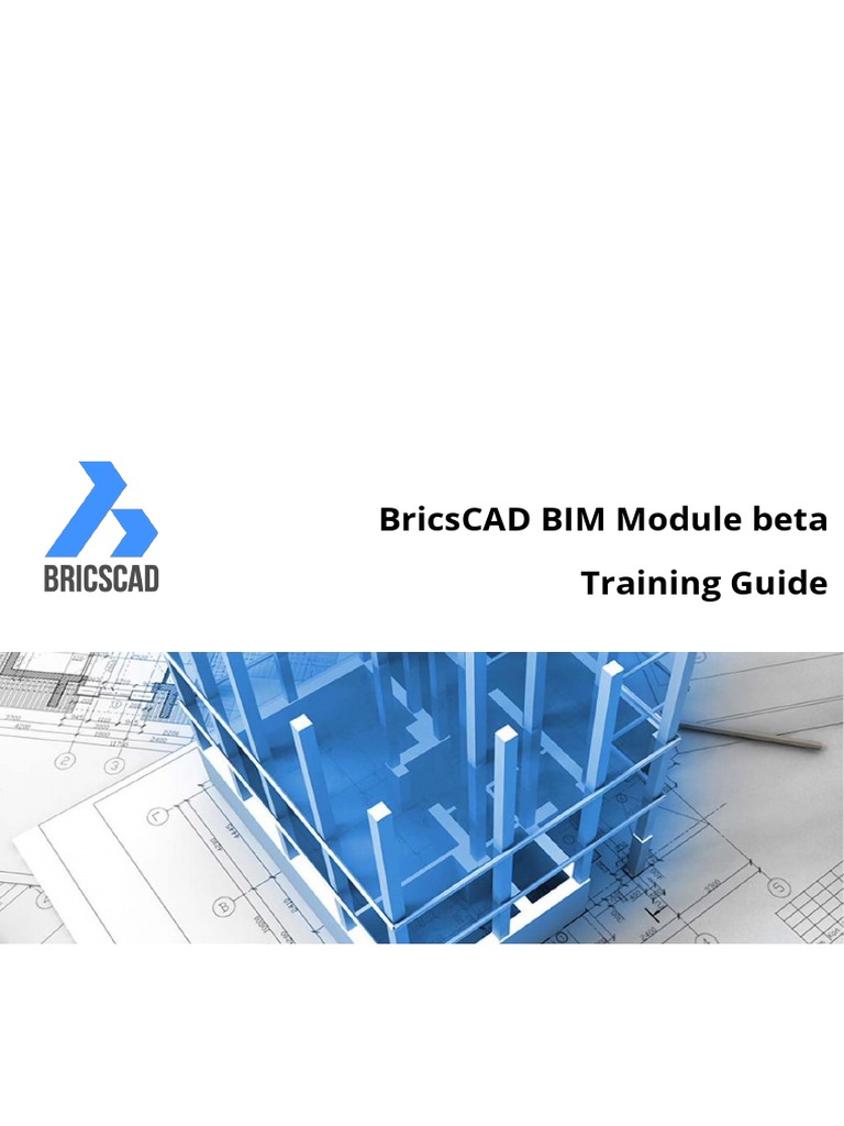 Bricscad BIM Module Training Guide | PDF | Computer File | Button (Computing)