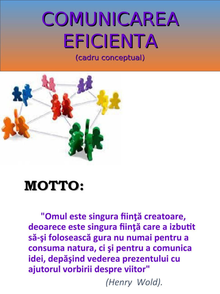 1 Comunicarea Eficienta | PDF