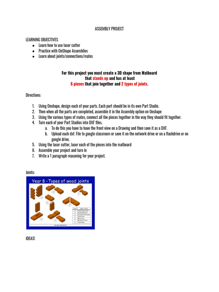 Assembly Project | PDF