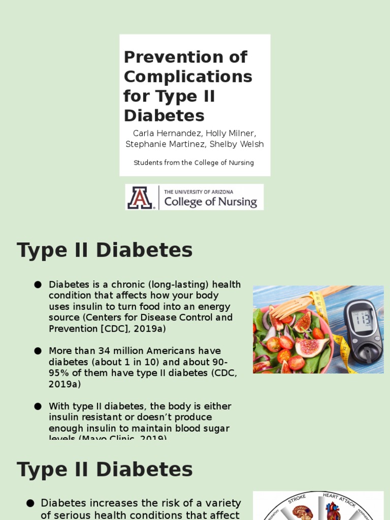 Preventing Complications in Type II Diabetes | PDF | Diabetes ...