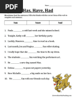 Sequence Words Worksheet for Students | PDF