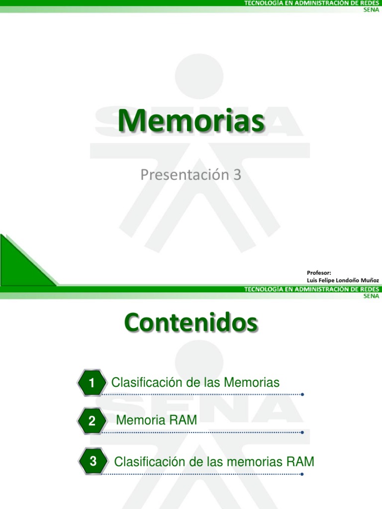 Memorias Ram | PDF | Almacenamiento de datos de la computadora ...
