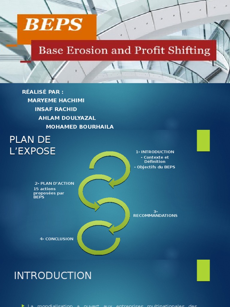 Présentation BEPS | PDF | Économie | Gouvernement