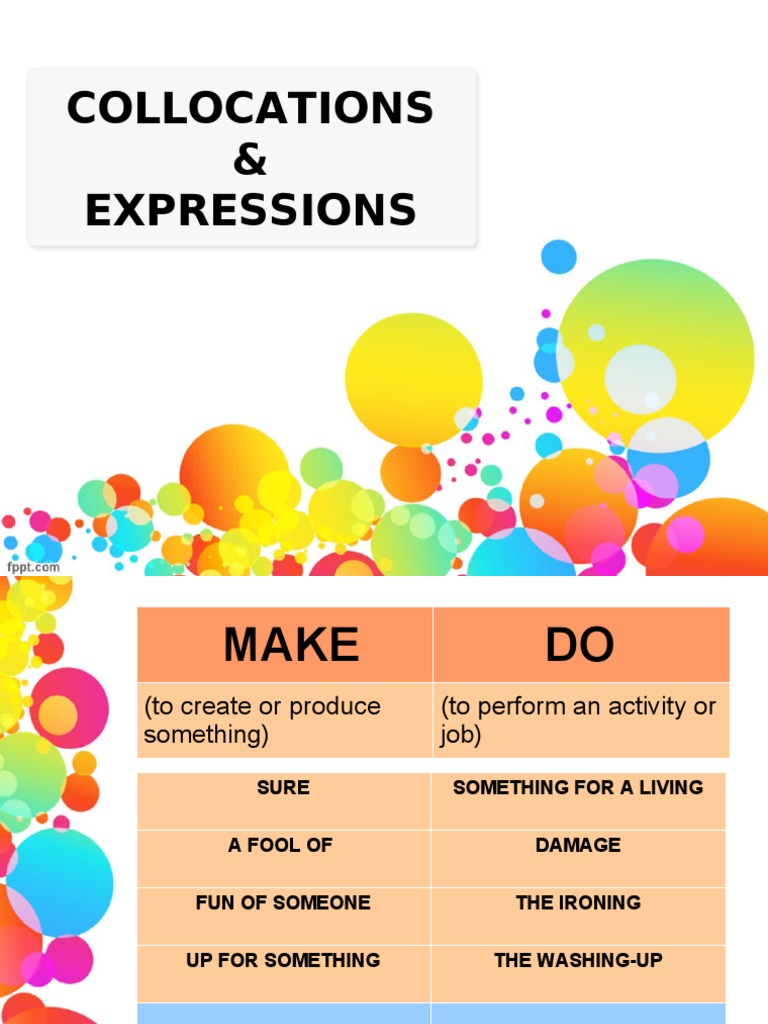 Collocations Do Make | PDF