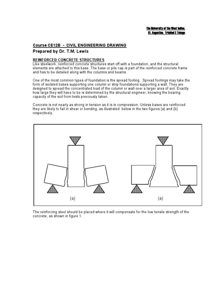 CE12C - Civil Drawing Concrete) | PDF | Concrete | Reinforced Concrete