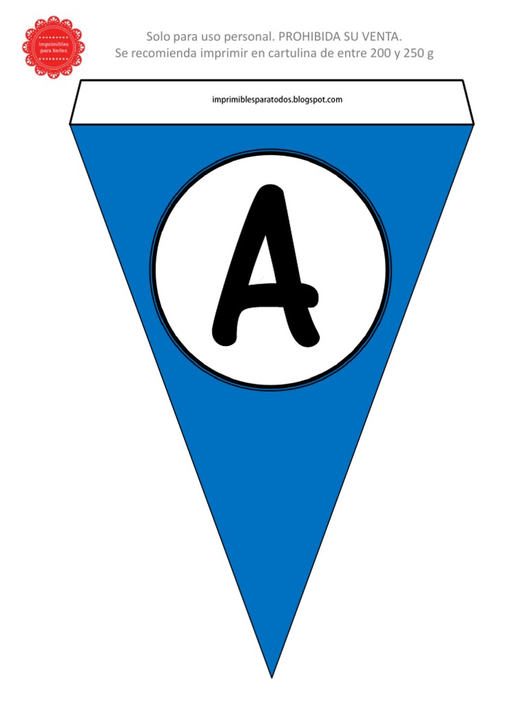 Banderines Azules Alfabeto | PDF | Comunicación escrita | Procesos ...