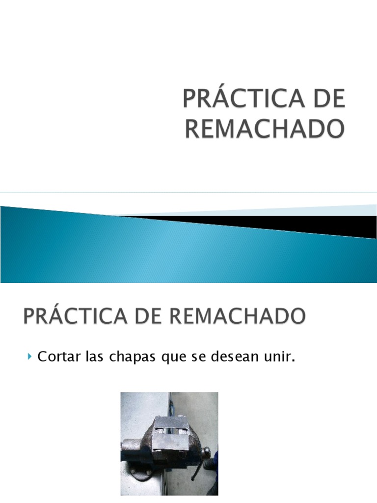 Practica de Remachado