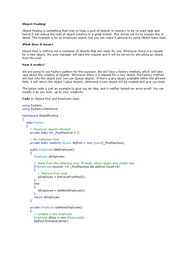 Efficient Memory Management In Javascript Games: A Look At Object Pool – peerdh.com