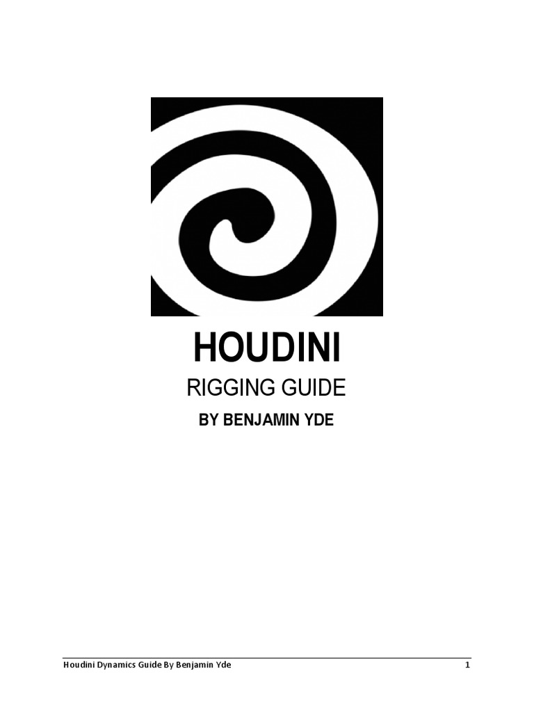 Houdini: Rigging Guide | PDF | Shader | Graphics