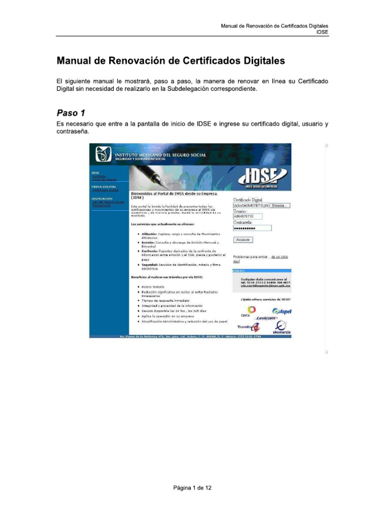 Manual Idse | PDF