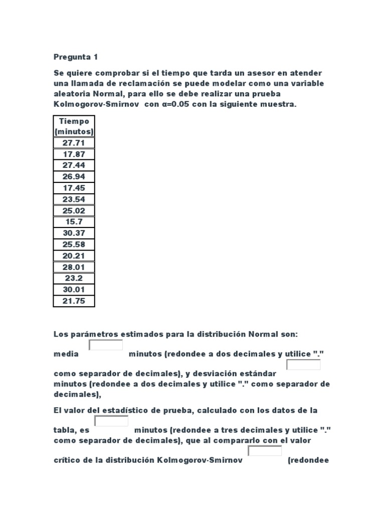 Pregunta 1 | PDF | Distribución normal | Muestreo (Estadísticas)