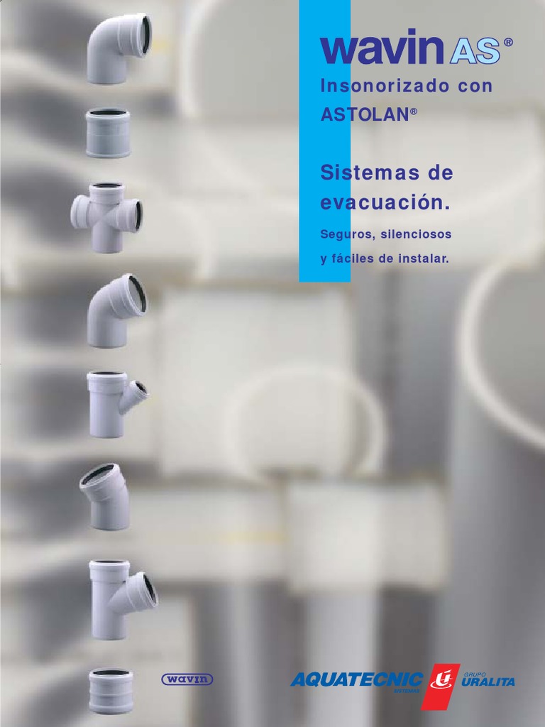 Catalogo Wavin AS1 | PDF | Decibel | Ventilación (Arquitectura)