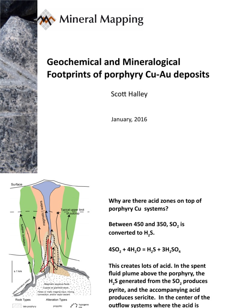Alteration and Zoning in PC's | PDF | Geochemistry | Properties Of Water