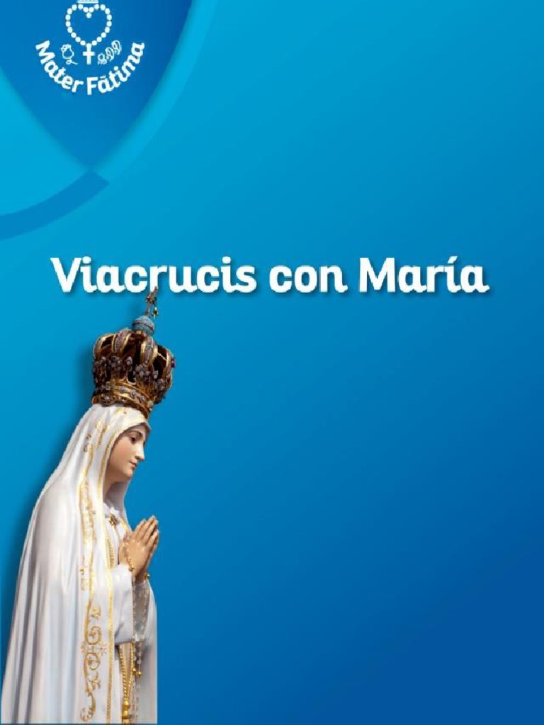 Viacrucis Con María - Mater Fatima | PDF | María, madre de Jesús | Pecado