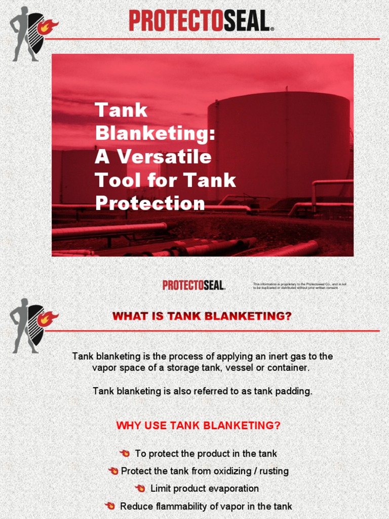 Tank Blanketing: Inert Gas Protection Solutions | PDF | Carbon Dioxide ...