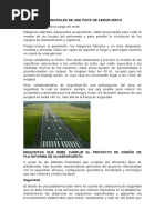 Diseño y Tipos de Calles de Rodaje | PDF | Aeropuerto | Pista