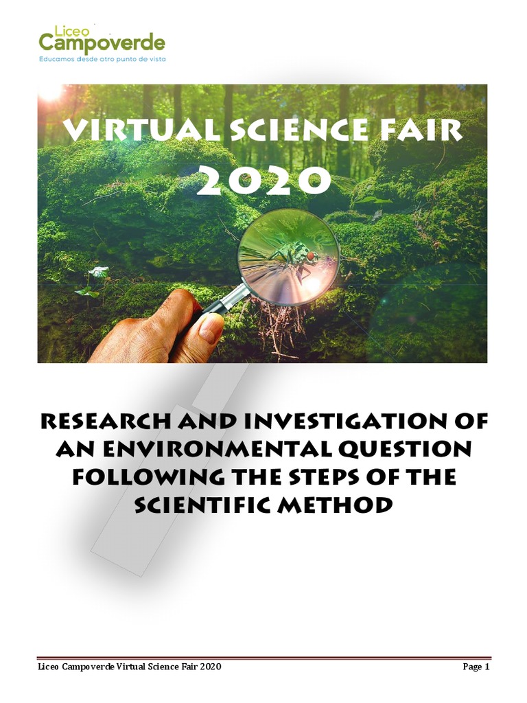 Guide Booklet | PDF | Scientific Method | Science