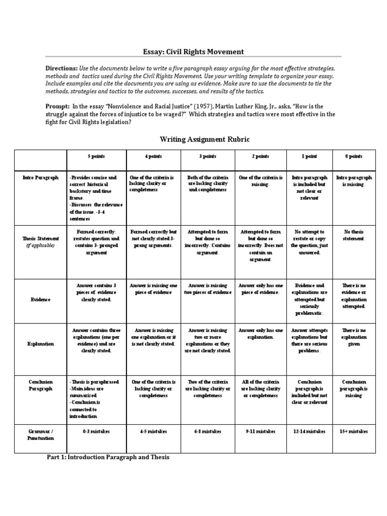 Effective Civil Rights Tactics | PDF | Human Rights | Social Institutions