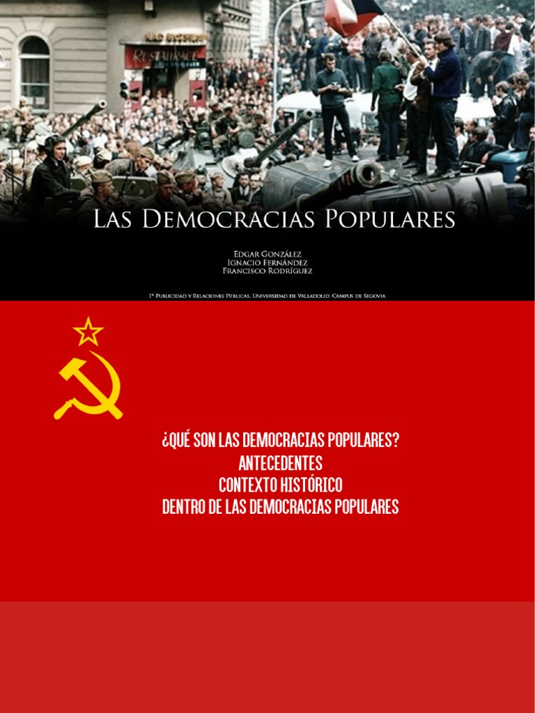 Presentación Democracias Populares | PDF | Unión Soviética | Política ...