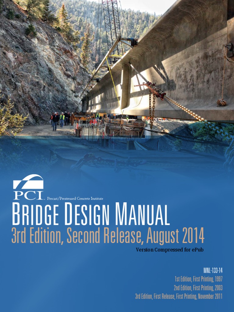 Bridge Design Manual, 3rd Edition MNL-133-11 | PDF | Prestressed ...