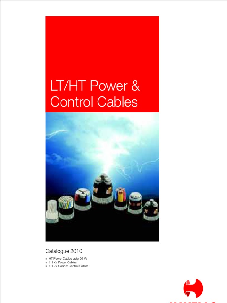 Power & Control Cable Catalogue | PDF | Coaxial Cable | Wire