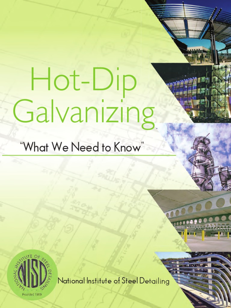 Hot-Dip Galvanizing: "What We Need To Know" | PDF | Galvanization | Corrosion