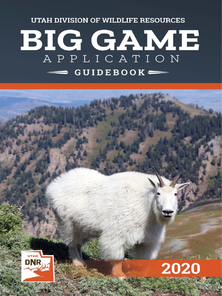 2020 Utah Big Game | PDF | Big Game Hunting | Hunting