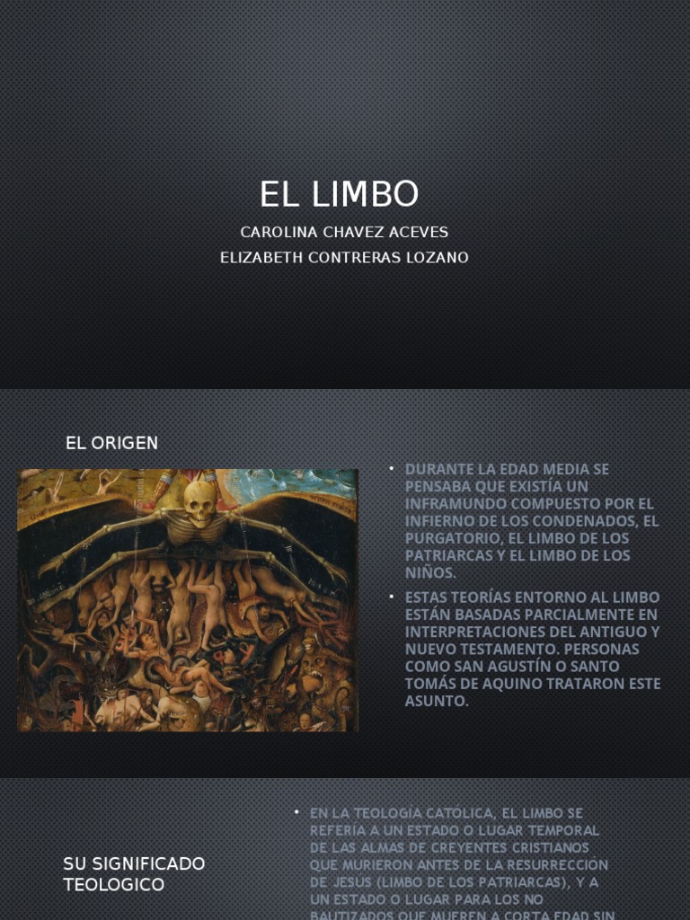 Limbo (Arte) | PDF | Comportamiento religioso y experiencia | Teología