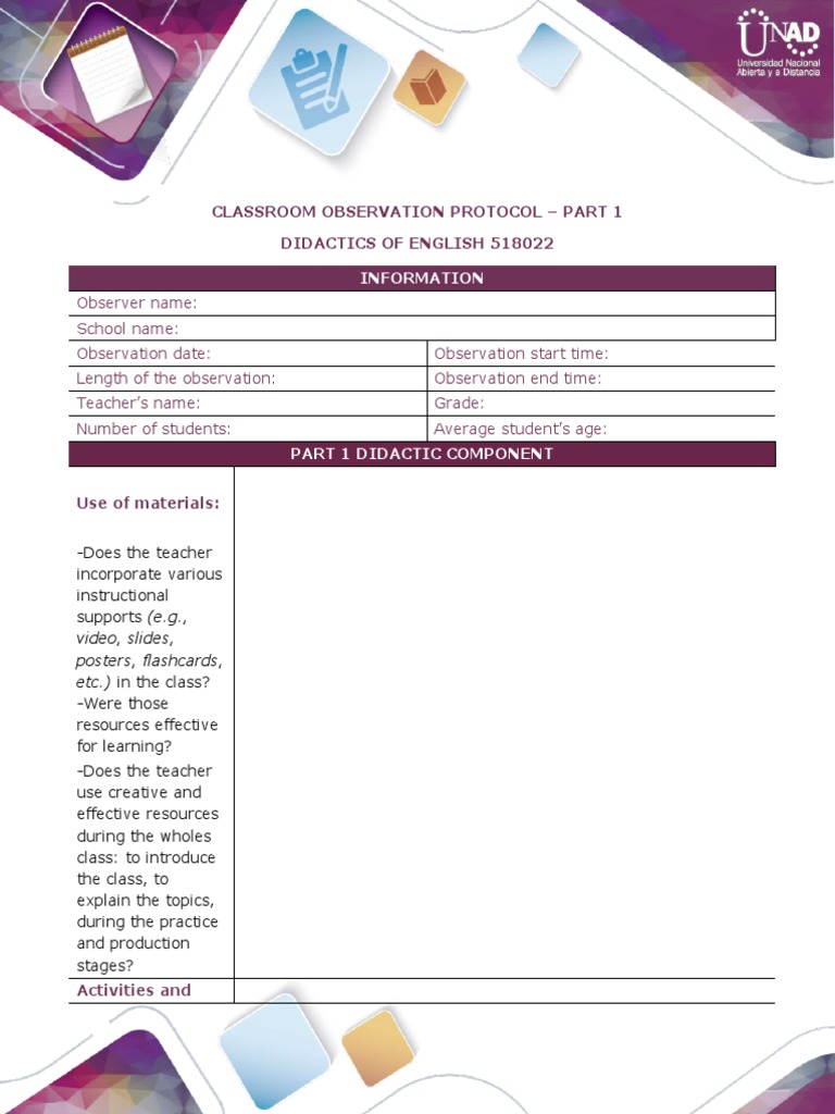Observing English Teaching Effectiveness: A Comprehensive Evaluation of ...