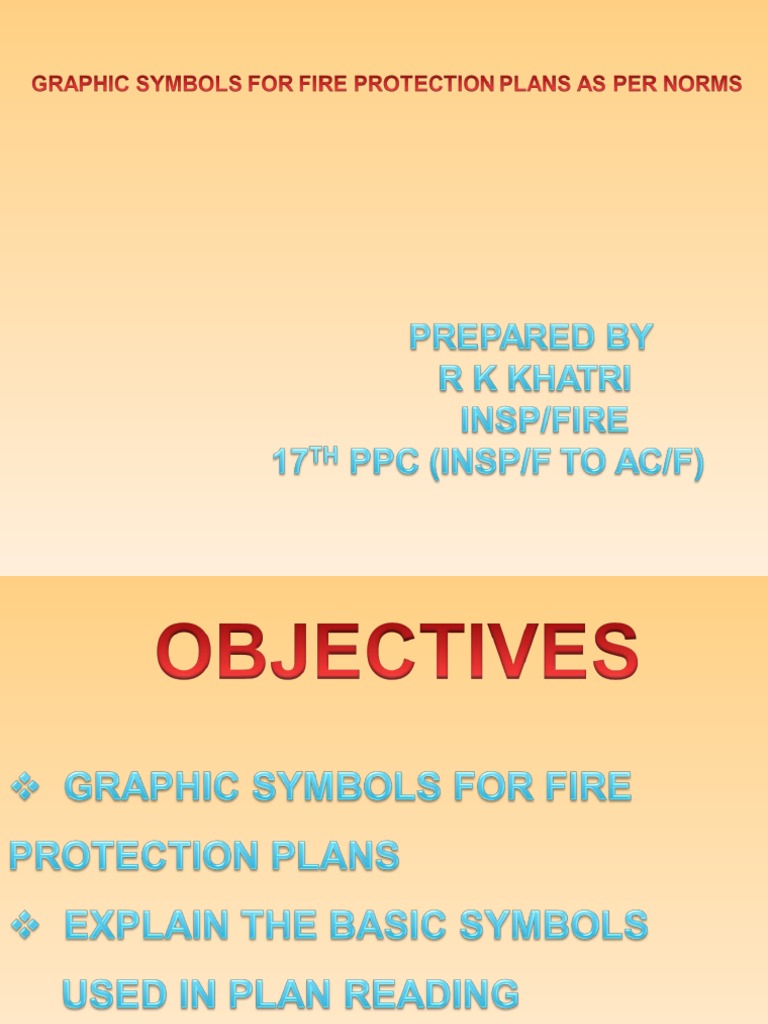 Fire Protection Plan Symbols Guide | PDF | Door | Fire Sprinkler System