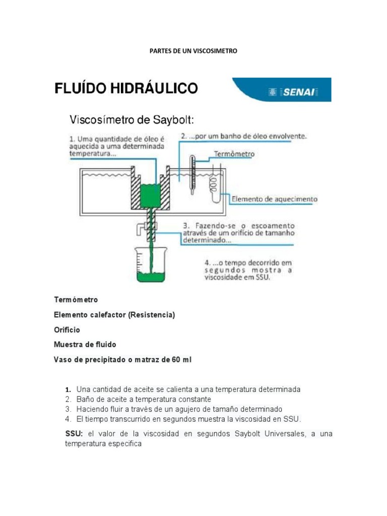 Partes de Un Viscosimetro | PDF