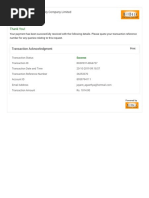 HP Gas Bill | PDF