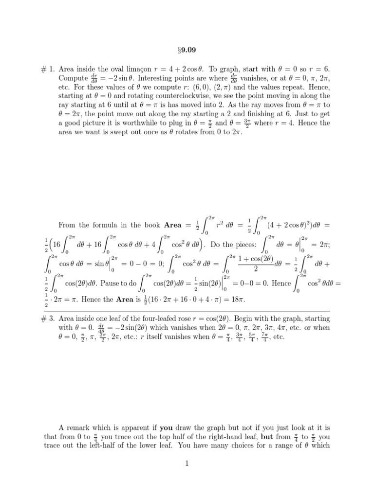 Calculus Numericals - 1 | PDF | Coordinate System | Analysis