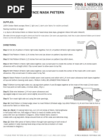 003902oo-1 Olson Mask V07 | PDF | Textiles | Nature