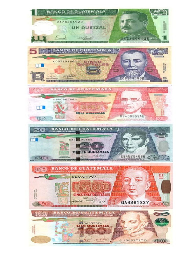 Billetes De Guatemala Pdf