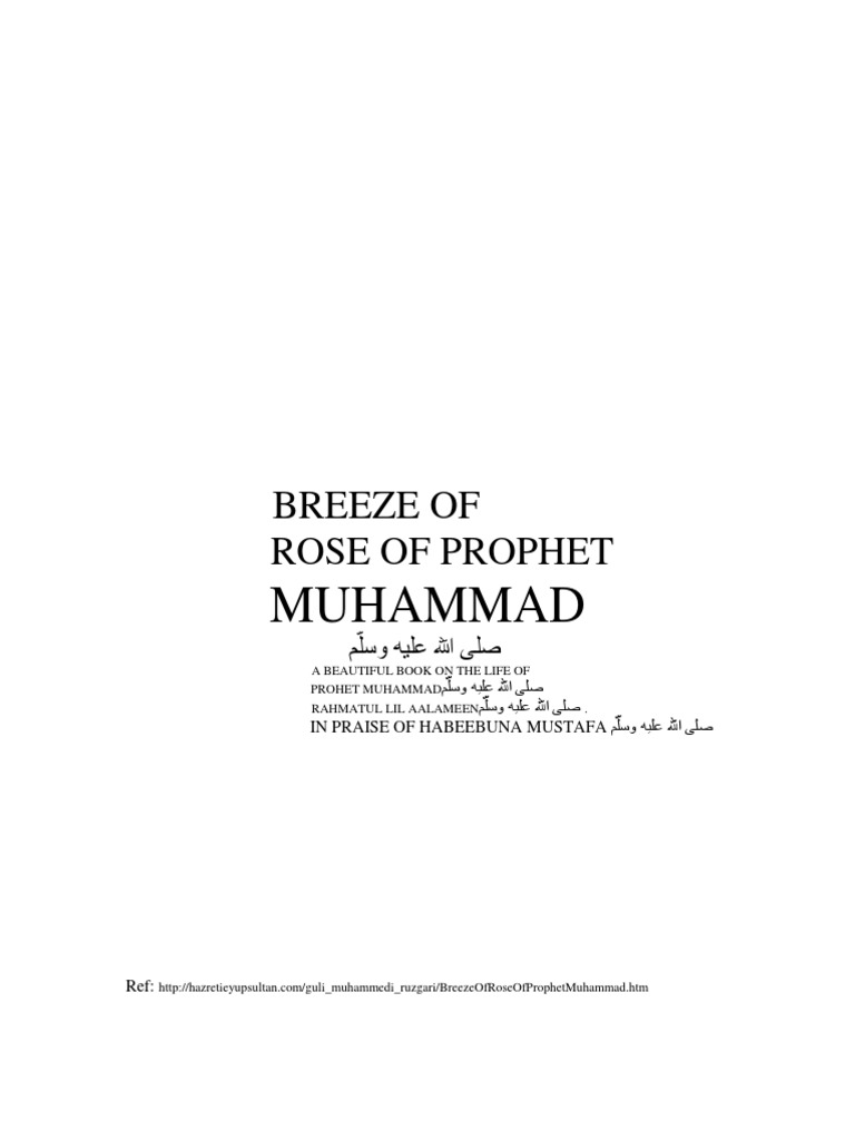 Idoc - Pub - Breeze of Rose of Prophet Muhammad PDF | PDF | Muhammad ...
