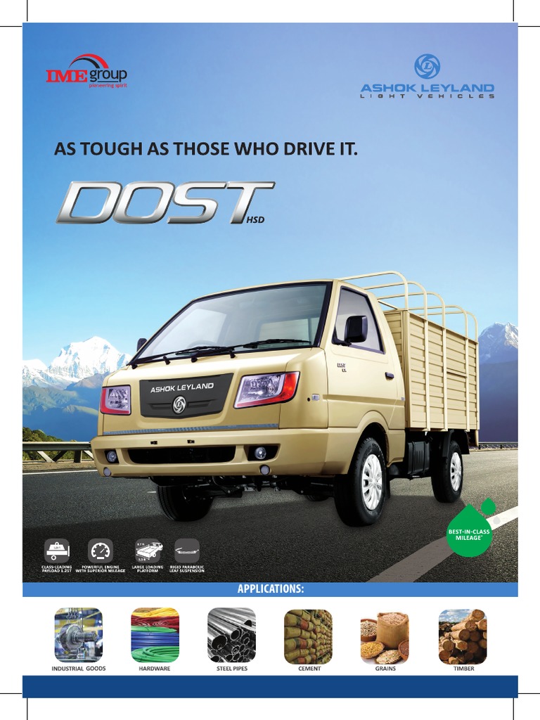 8.7 ft Dost Plus LS | PDF | Wheeled Vehicles | Automotive Technologies
