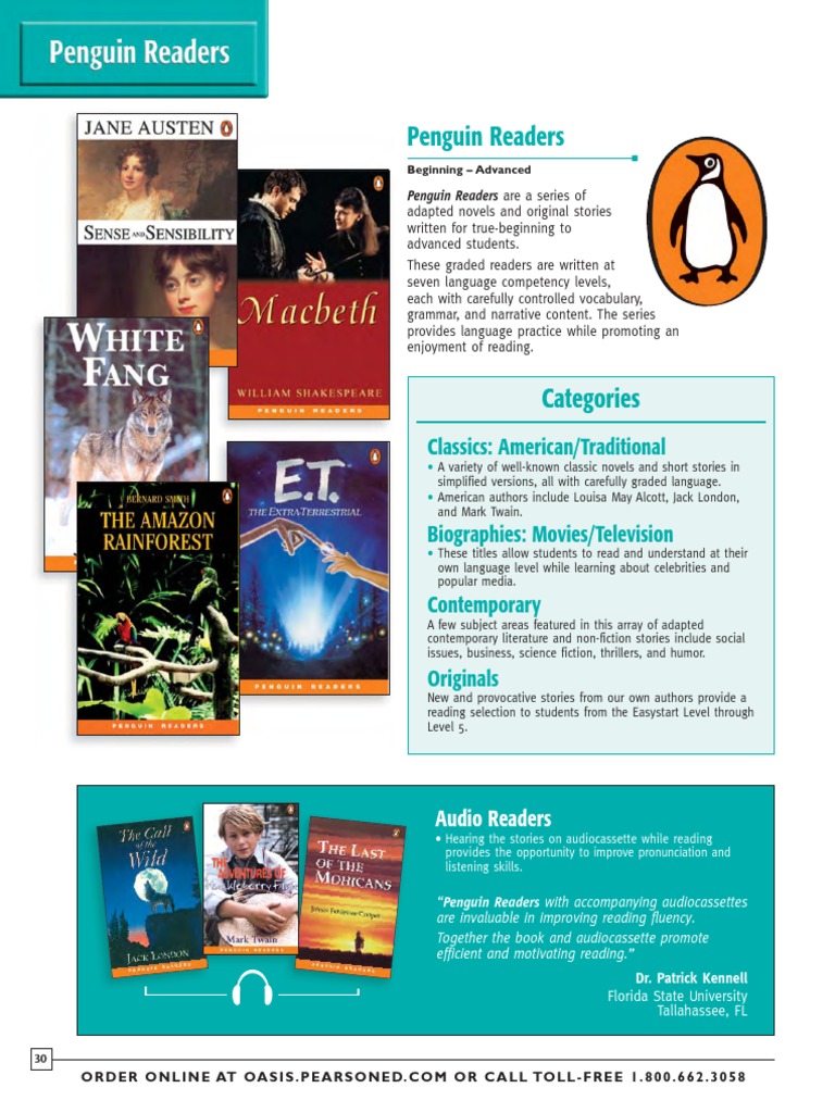 Penguin Readers: Classics: American/Traditional | PDF | Reading ...