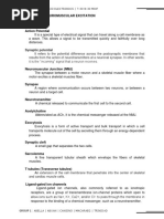 Coordination and Response - IGCSE Biology Notes (2020) | PDF | Synapse ...