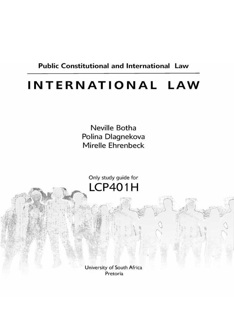 International Law Study Guide | PDF | Precedent | International Law