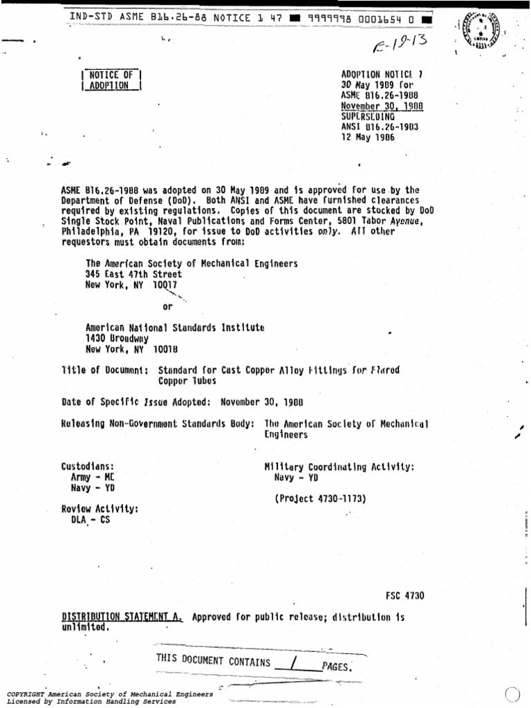 Asme B16 26 Pdf Download Free Pdf Pipe Fluid Conveyance