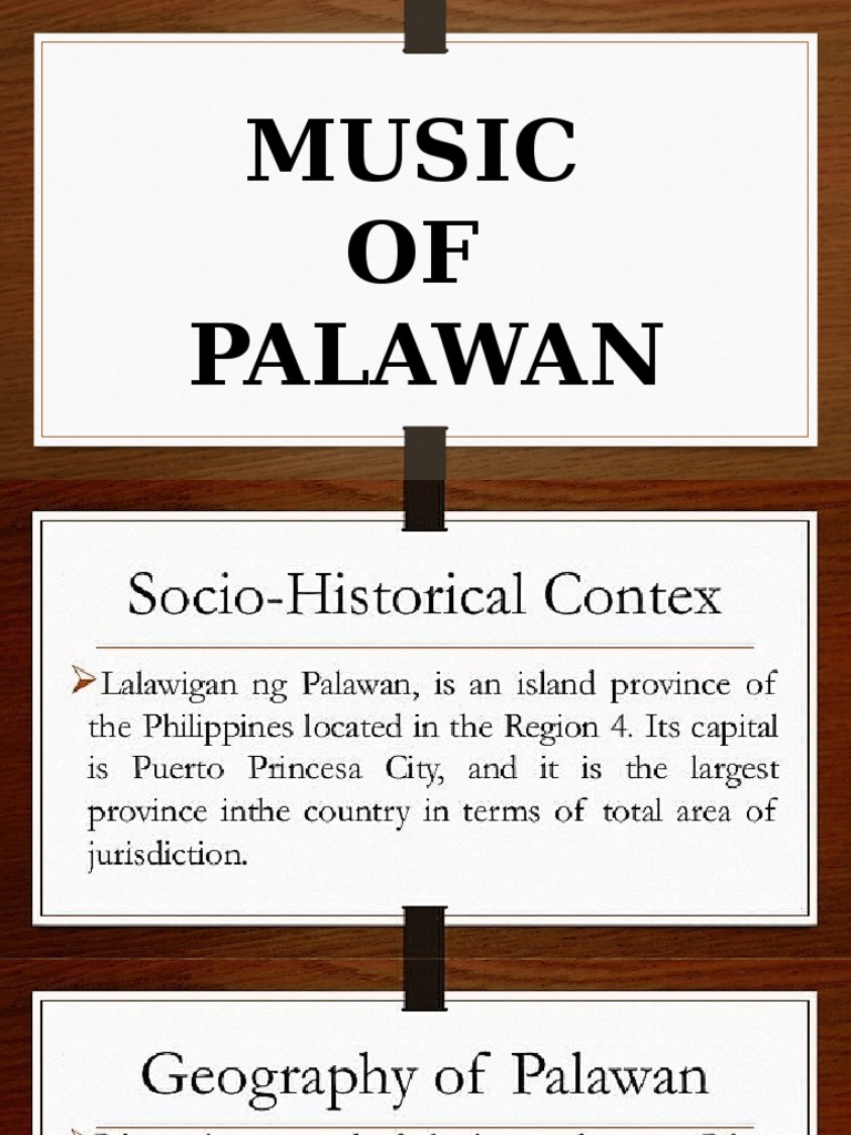 Music OF Palawan | PDF