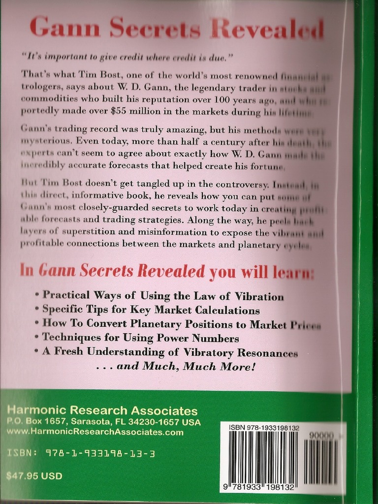 Gann Secrets Revealed | PDF