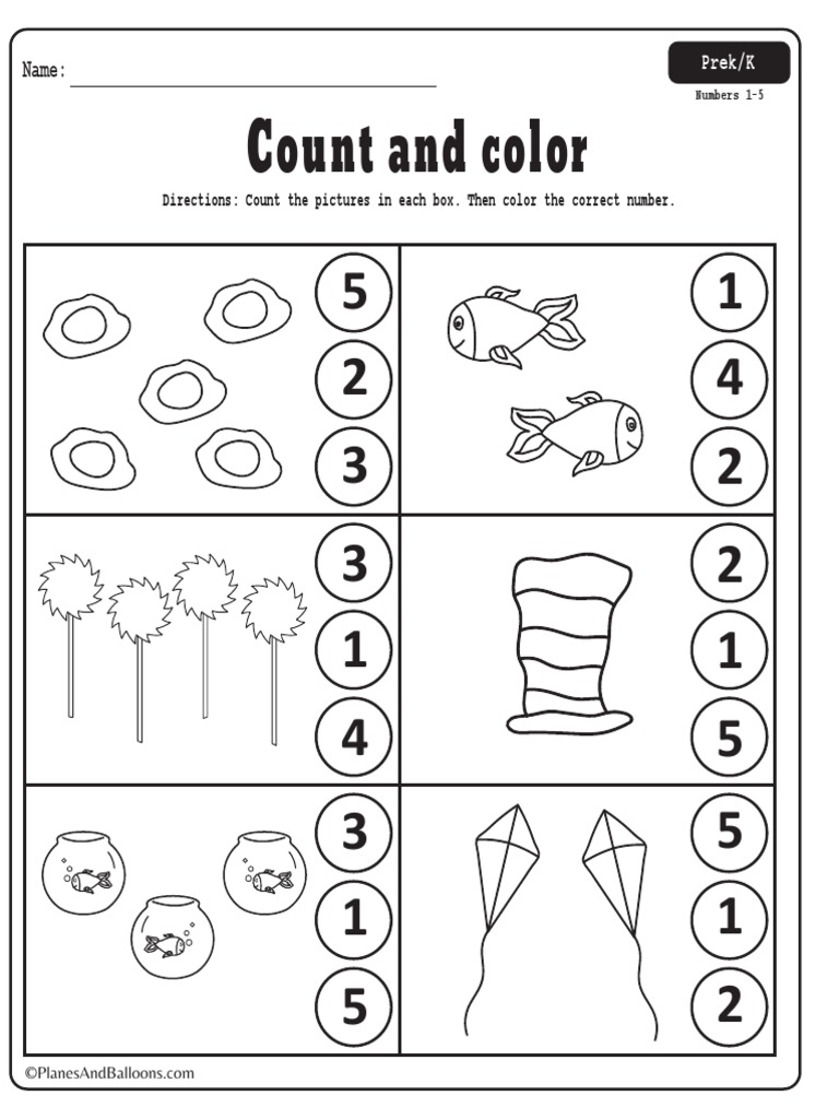 DR Seuss Inspired Counting | PDF