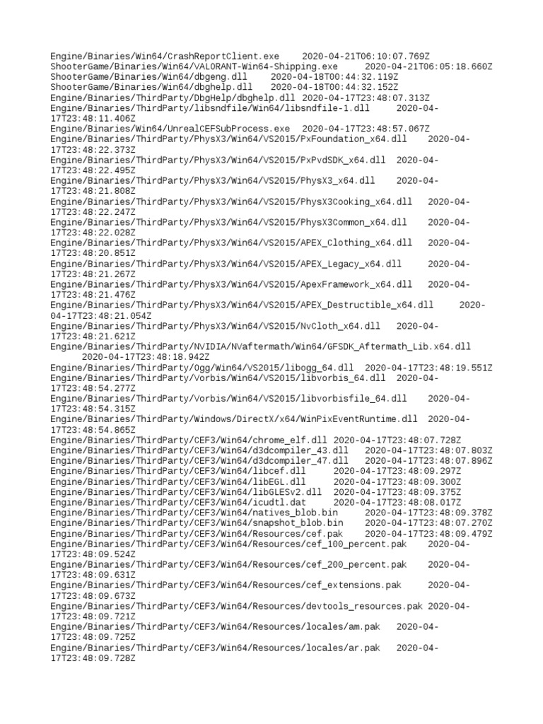 Manifest NonUFSFiles Win64 | PDF | Computing Platforms | Computer File Formats