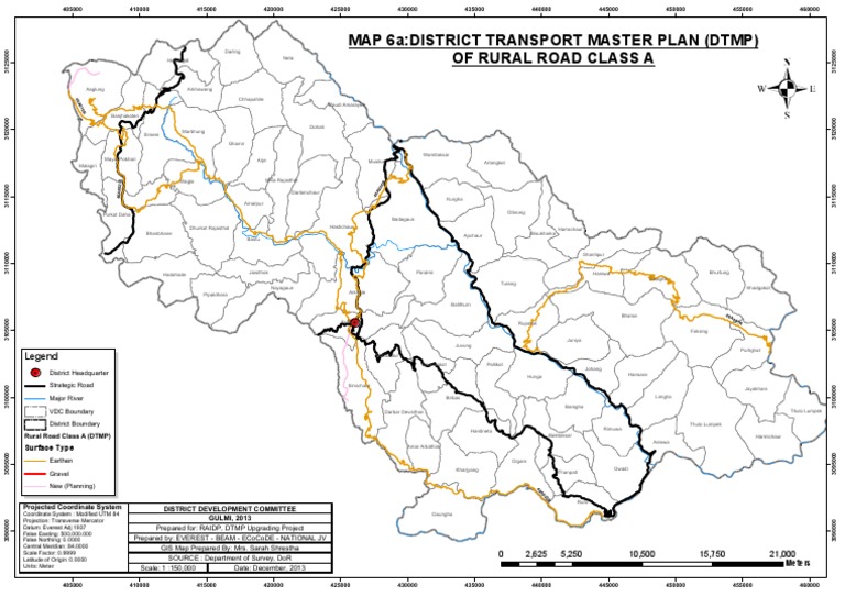 District Transport Master Plan (DTMP) for Darling: A Geographic Map ...