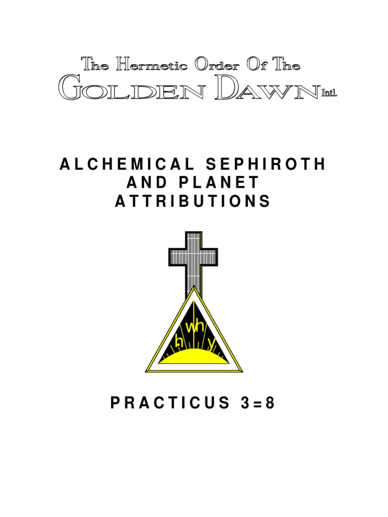 Alchemical Sephiroth and Planet Attributions | PDF